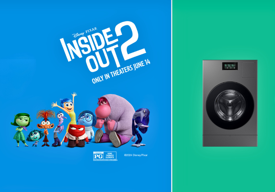 Samsung, Disney and Pixar Team Up to Bring Joy to Laundry with Bespoke ...