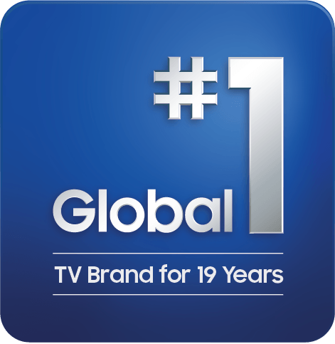 Samsung Named Global Leader in the TV Market for 19 Years
