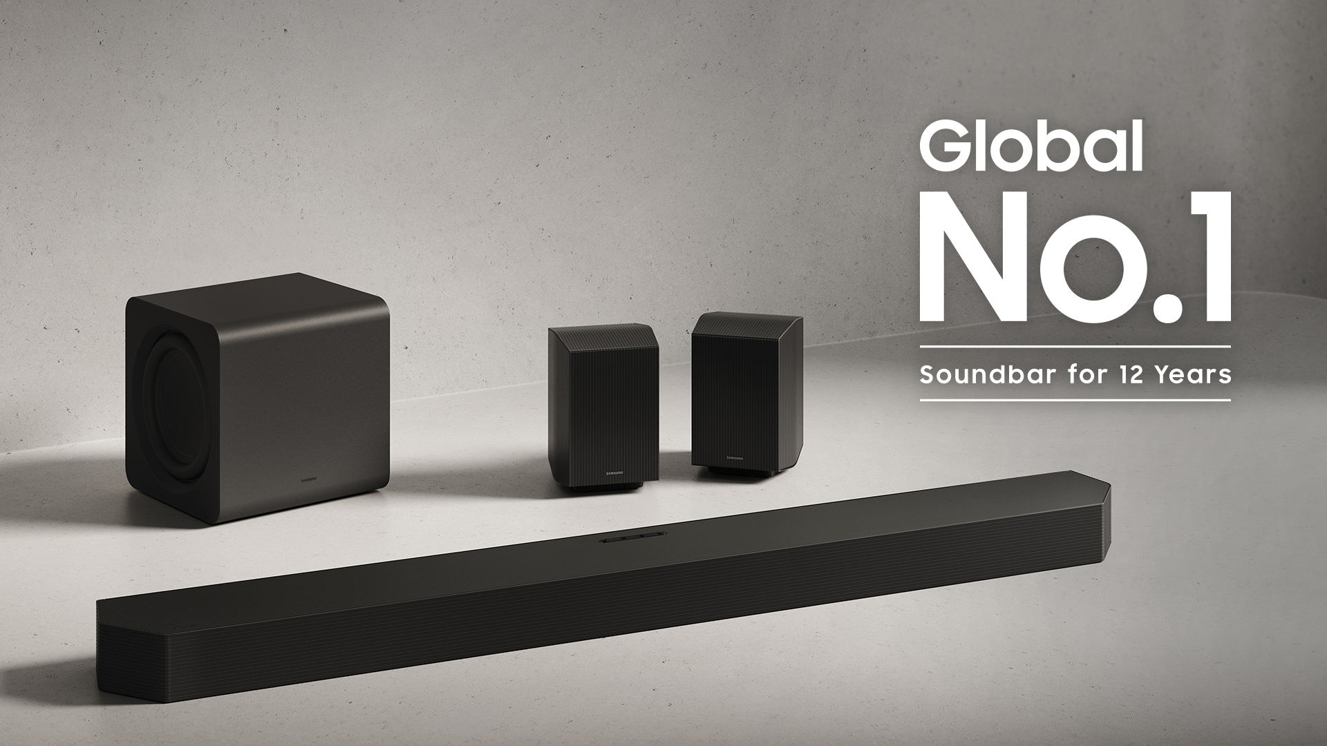 Samsung Electronics Named No. 1 in Global Soundbar Sales for 12th ...