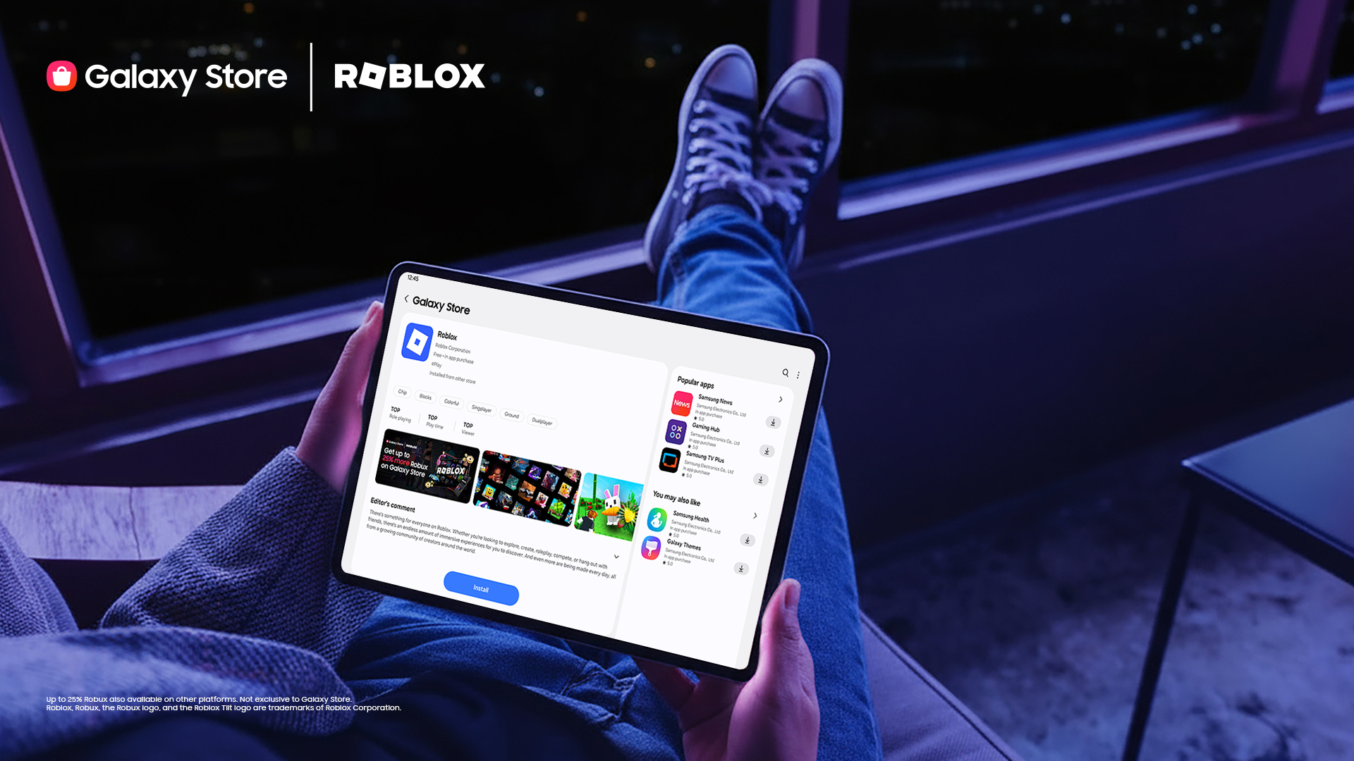 Samsung Galaxy Store Welcomes Roblox, Unlocking the Newest Way for ...