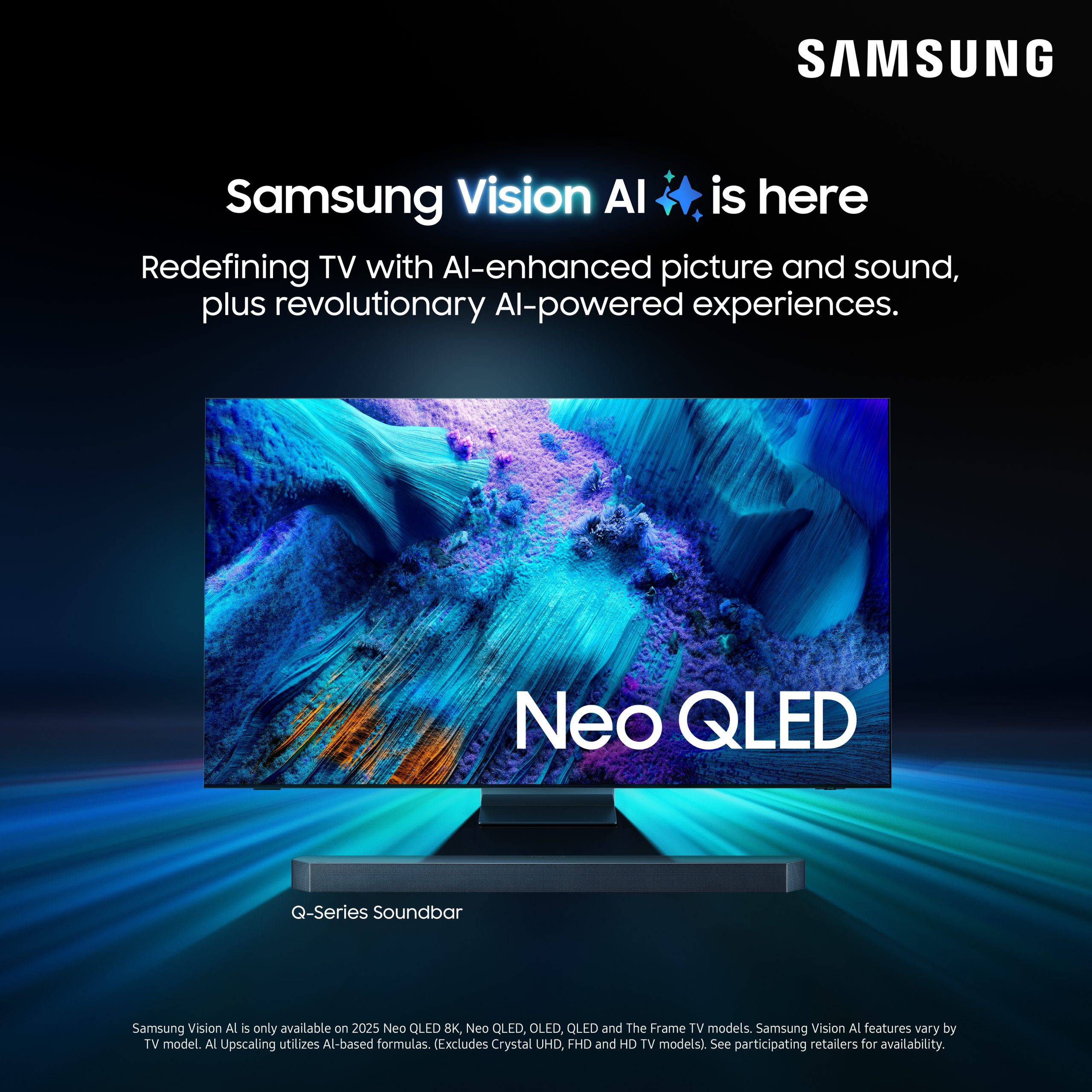Samsung Launches 2025 Neo QLED TVs Powered by Samsung Vision AI