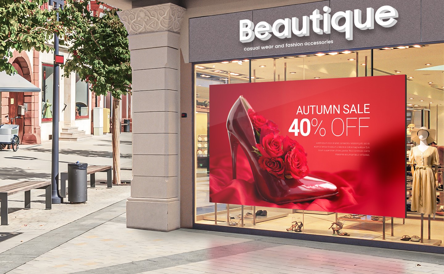 Samsung Launches Indoor LED IBF Series to Modernize Storefronts