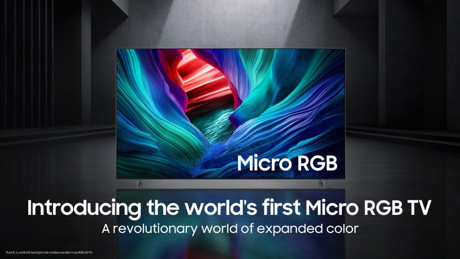 Samsung Showcases Revolutionary Micro RGB TV, Super Big Screens and ...