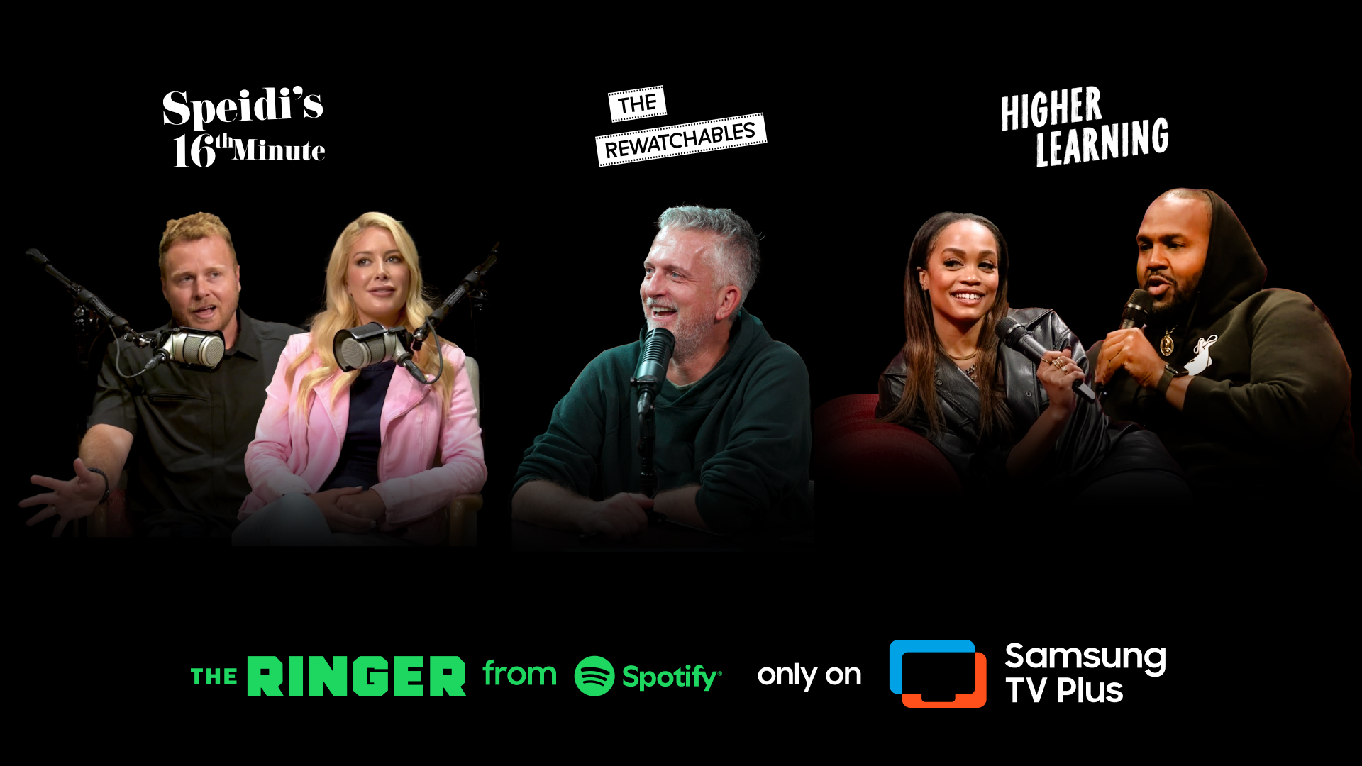 Samsung TV Plus and Spotify Launch Exclusive ‘The Ringer’ Channel as Spotify’s First FAST Offering