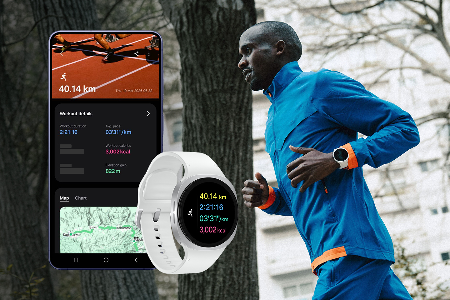 [World Health Day 2026] How Jacob Kiplimo’s Galaxy Watch Turns Data ...